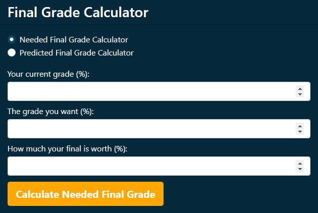 Grade Calculator